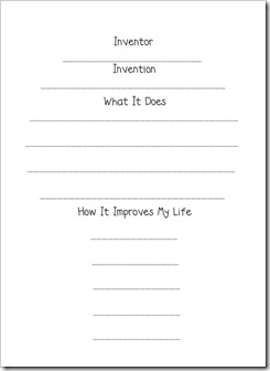 Inventors Light Bulb Freebie - Cara Carroll